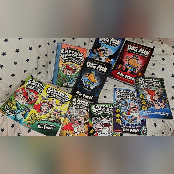 Other | Dog Man And Captain Underpants Book Set | Poshmark